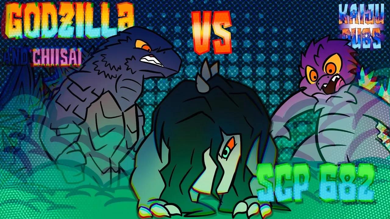 Godzilla and His Little Sister Vs SCP 682 (Godzilla Comic Dub) (SCP ...