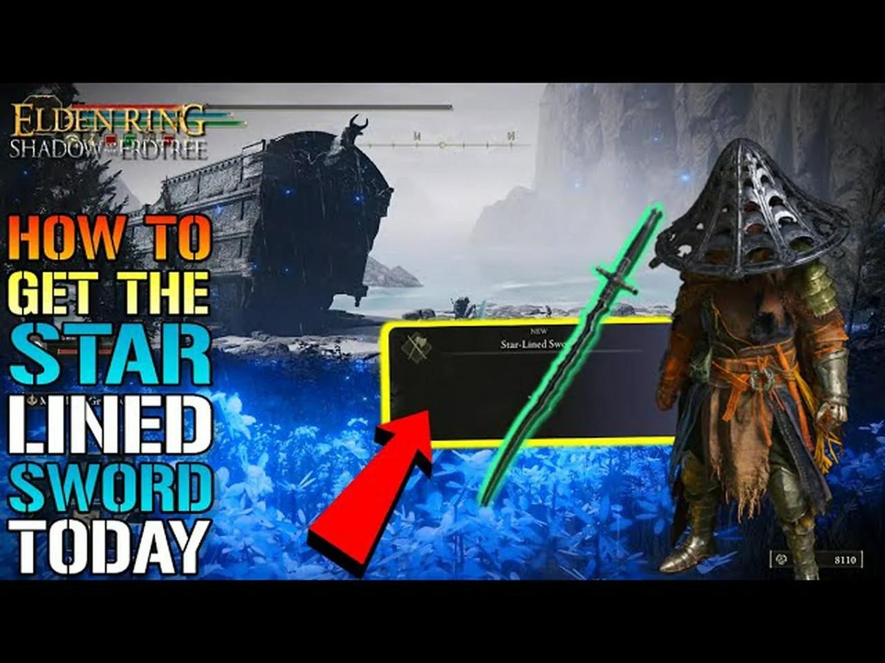 Elden Ring: Star Lined Sword Is OP! How To Get This Amazing Weapon ...