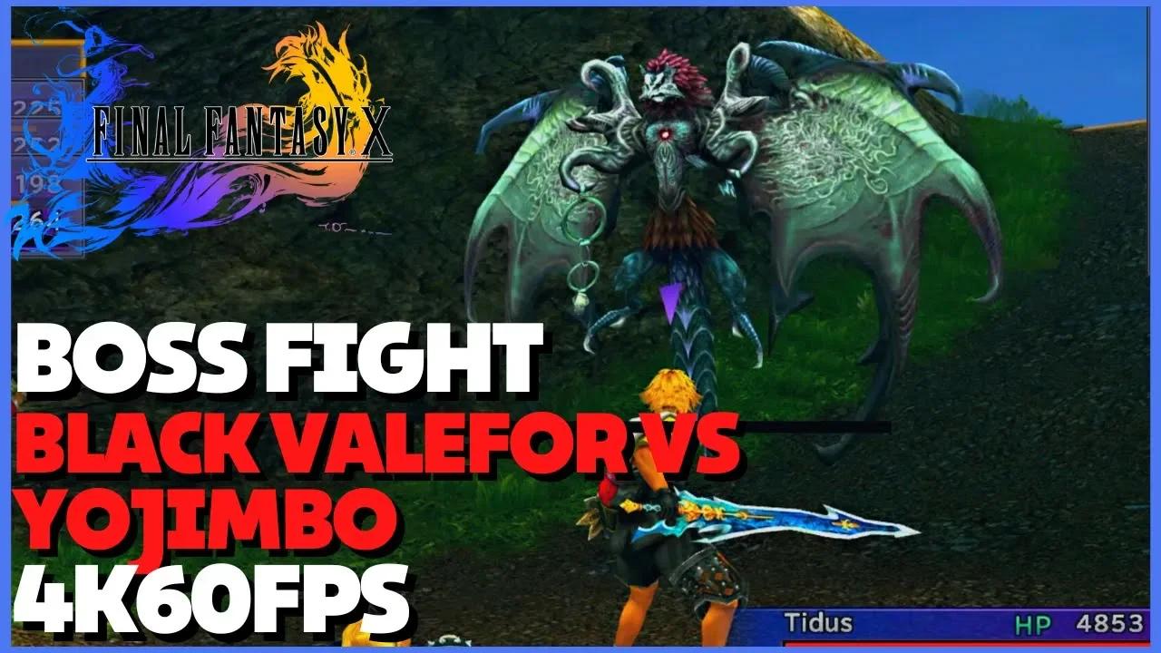 FINAL FANTASY X HD REMASTER | BOSS: BLACK VALEFOR
