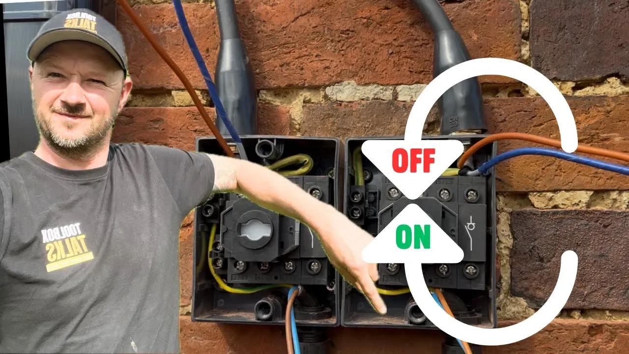 Wiring an Air Con Rotary Isolator – Step by Step Like a Pro! ️⚡
