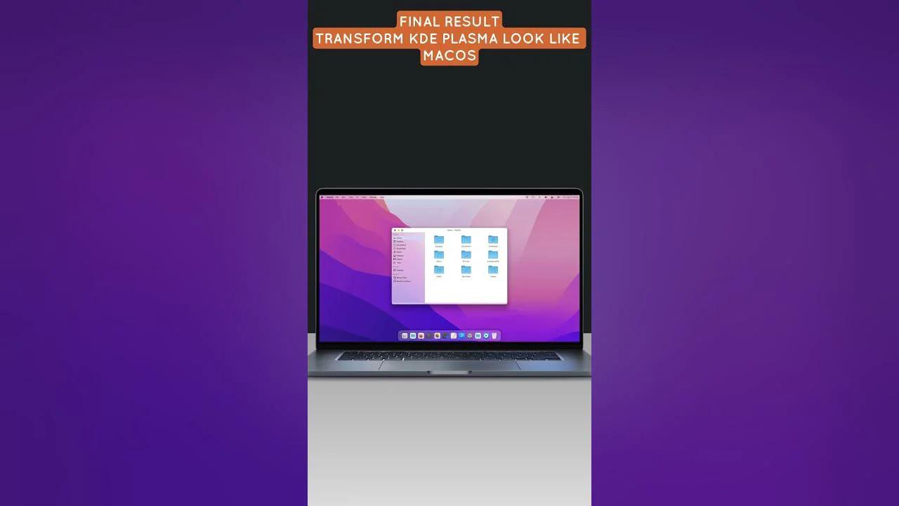 Here's Final Results: Transform KDE Plasma 5.27.x into a macOS-Like Look