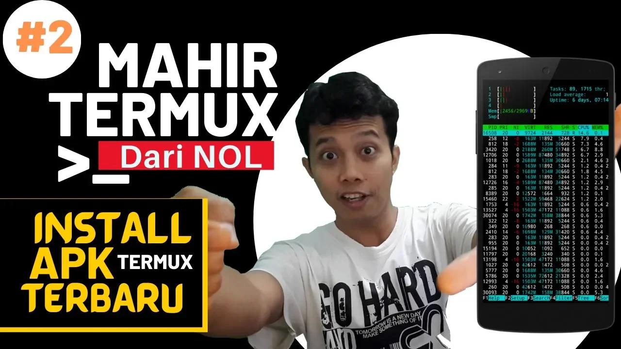 Belajar Termux Dari Nol - Cara Install APK Termux Tanpa Root [Part 2/7]