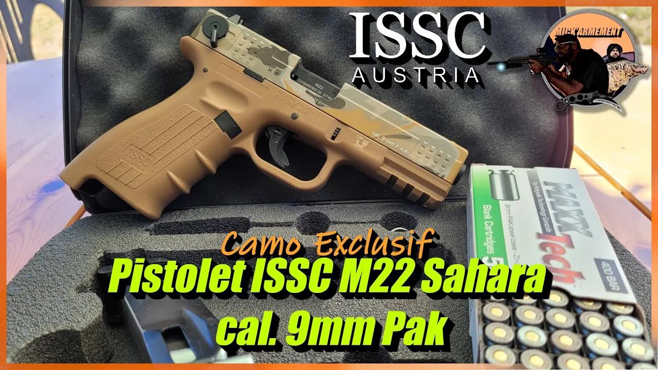 ISSC M22 9mm Le Pistolet PAK le plus puissant reviens dans un camo ...