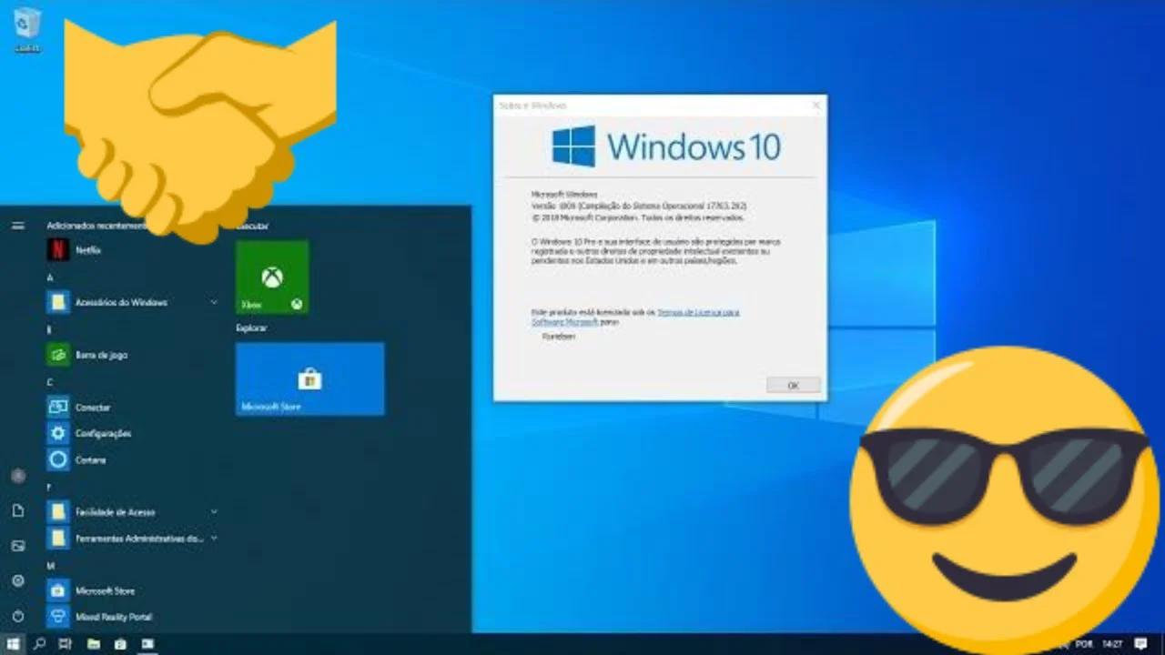 Windows 10 Super Lite em PC Fraco O TAL WINDOWS 10 HOME LITE -2020- #EROSTV