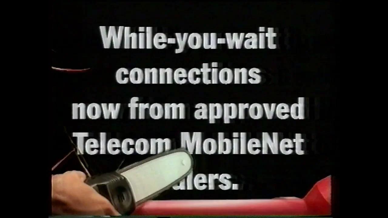 TVC - Telecom MobileNet Australia: Connections While You Wait (1992)