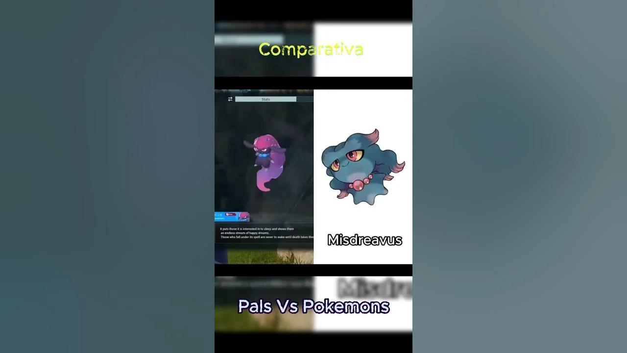 Pals vs. Pokemons: ¿Son realmente lo mismo? #palworld #pokemon #shorts