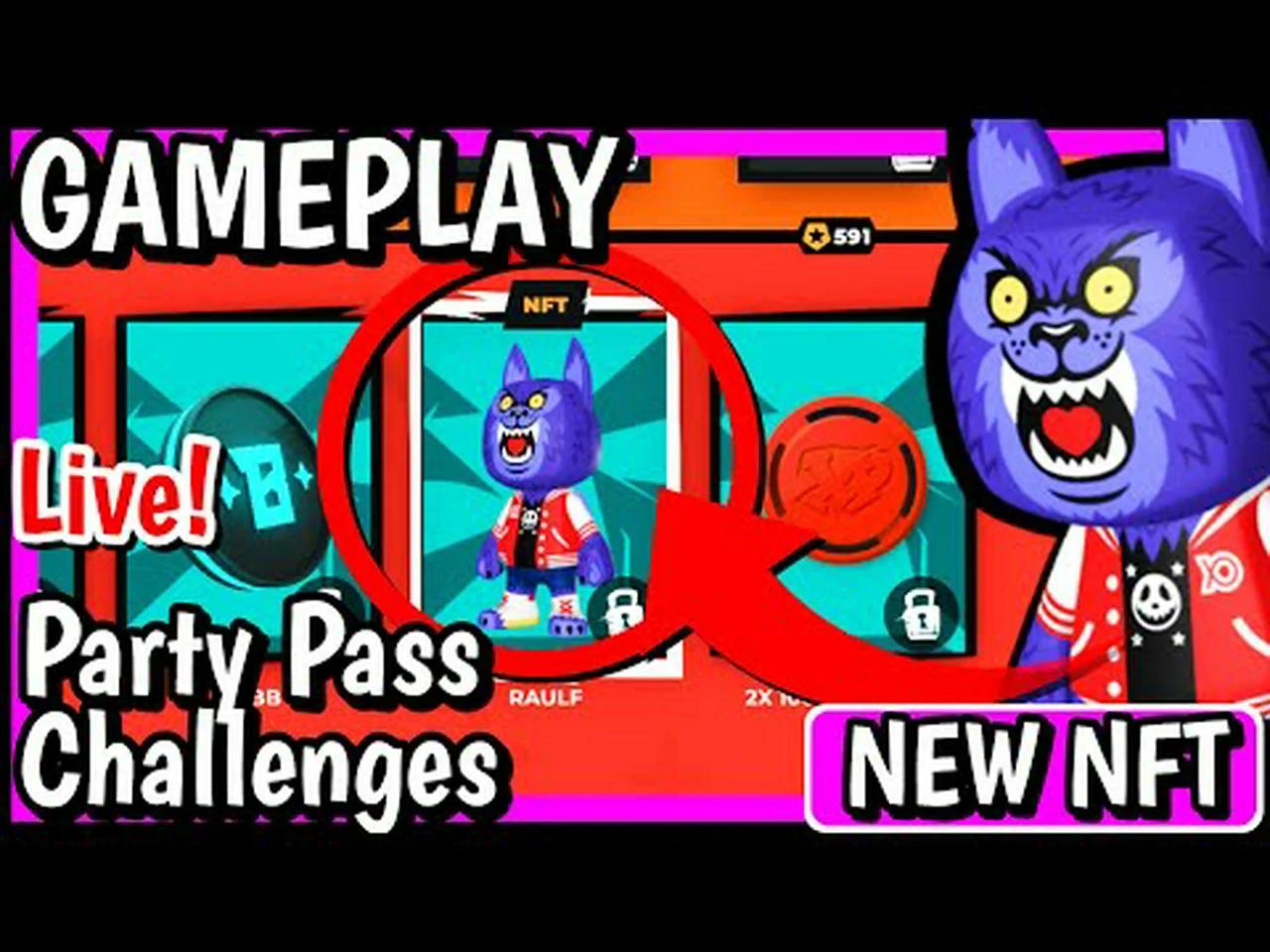 🔴Directo Blankos Block Party💥Consigo el Nuevo Blanko NFT del Party Pass ...