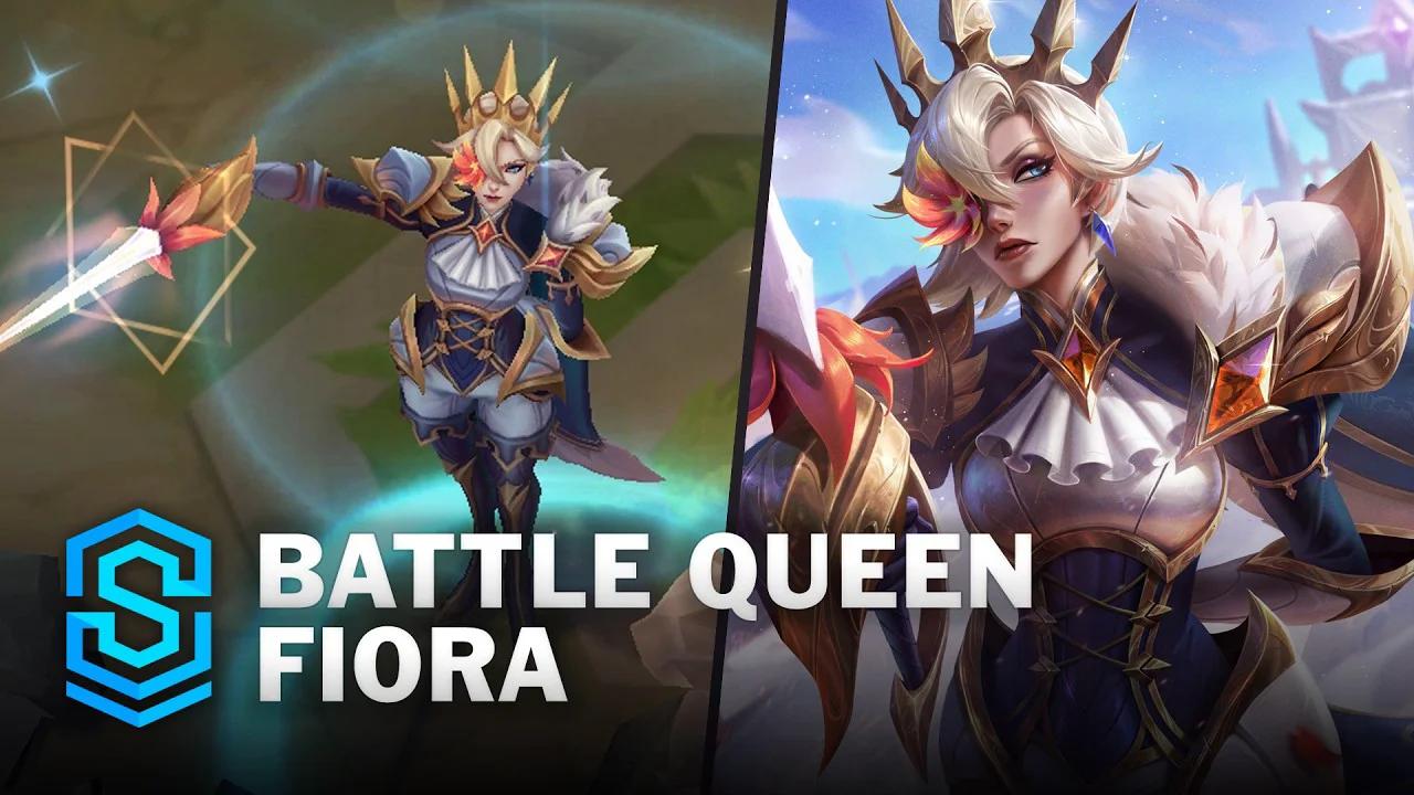 Battle Queen Fiora Skin Spotlight - Pre-Release - PBE Preview - League ...