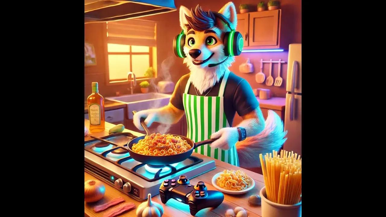 When a Furry Gamer Makes Food LVL 1: Pasta Bolognese