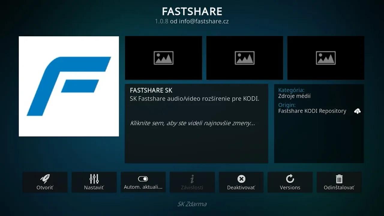 Fastshare Kodi Addon