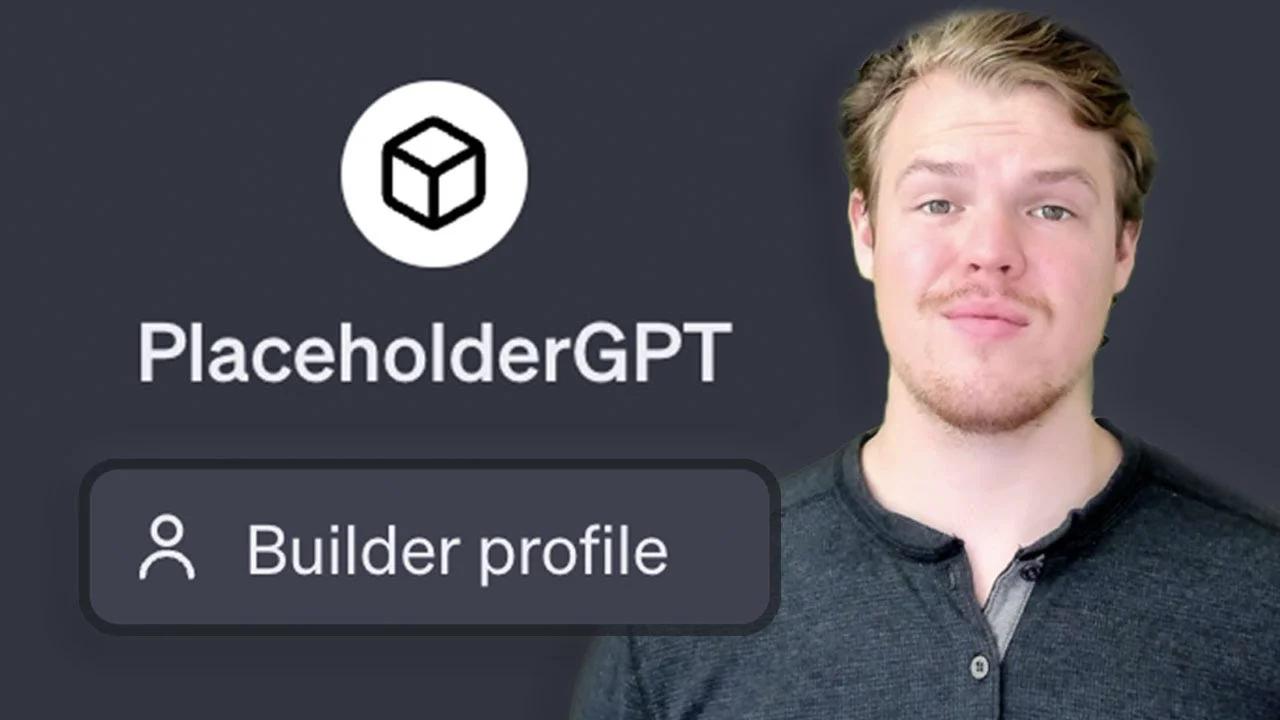Gpt Builder Profile Set Up Customization And Openai Gpt App Store