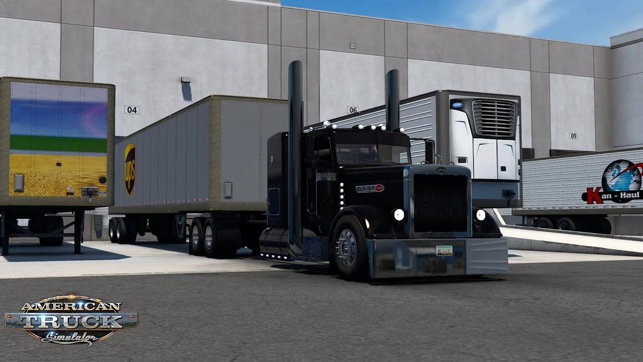 ATS Gameplay | Peterbilt Custom 379/389 | Twin Falls ID to Logan UT ...
