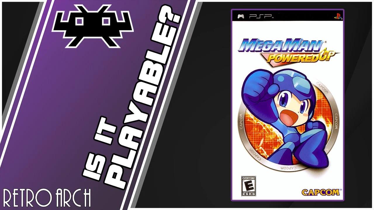 Is Mega Man Powered Up Playable? RetroArch Performance [PSP | PPSSPP]