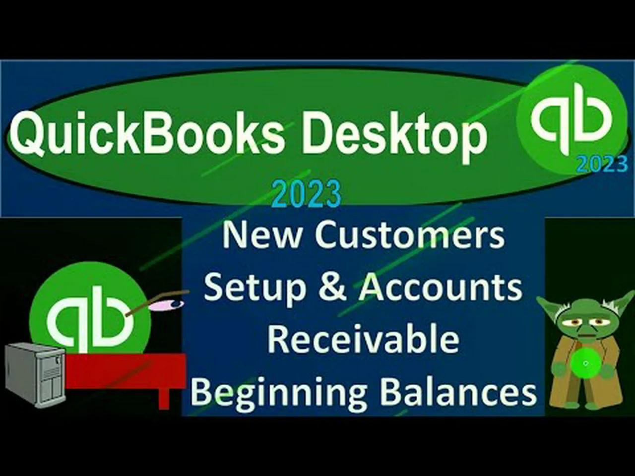 New Customers Setup and Accounts Receivable Beginning Balances 6340 ...