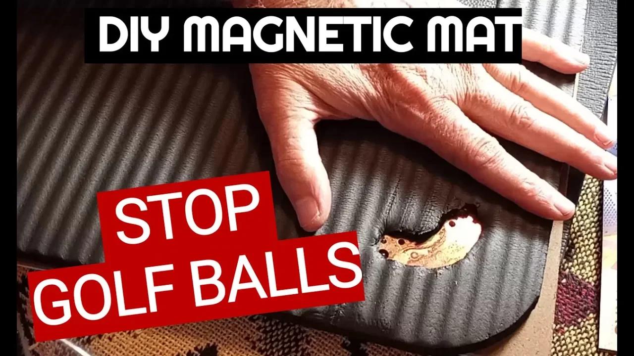 Protect Car Windows From Golf Balls with DIY Magnetic yoga mat Protect Car Windows From Golf Balls with DIY Magnetic yoga mat