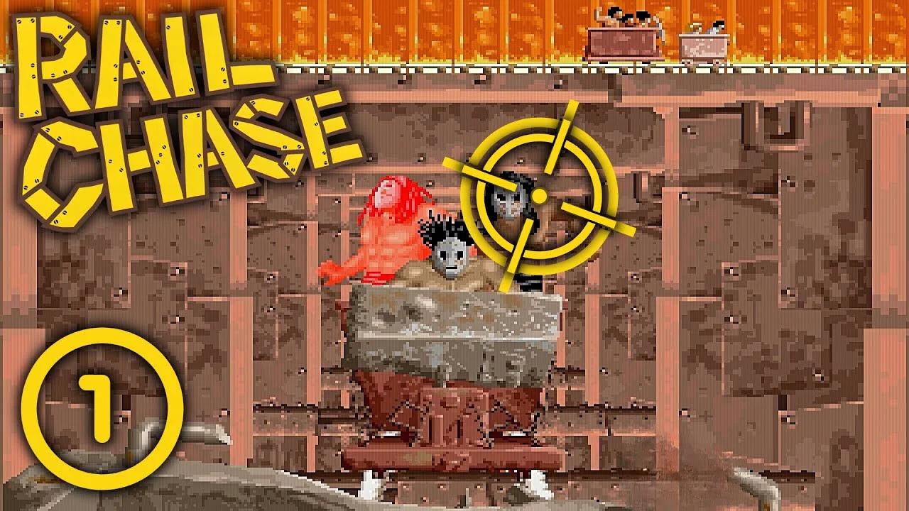 ⭐ Rail Chase: Stage 1 - The Mine Tunnels | 4K/60ᶠᵖˢ | ARCADE