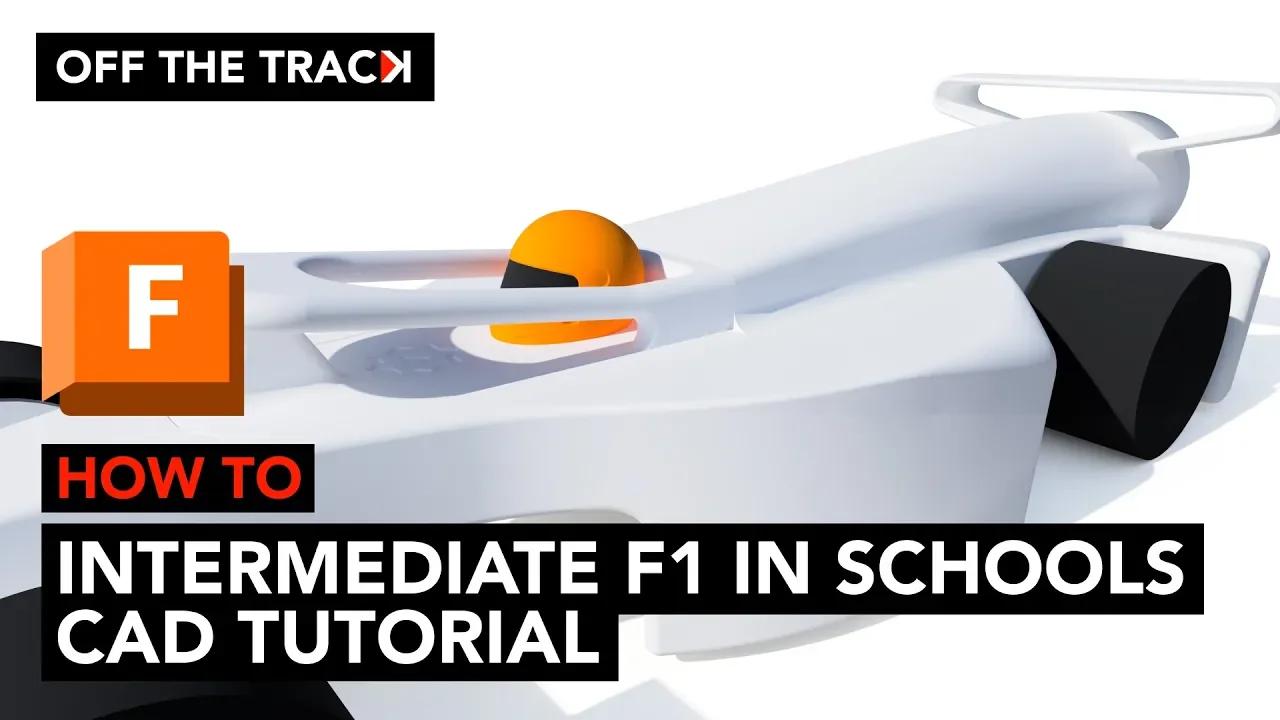 Step 5: Rear Wing — F1 in Schools Intermediate CAD Tutorial | Off The Track