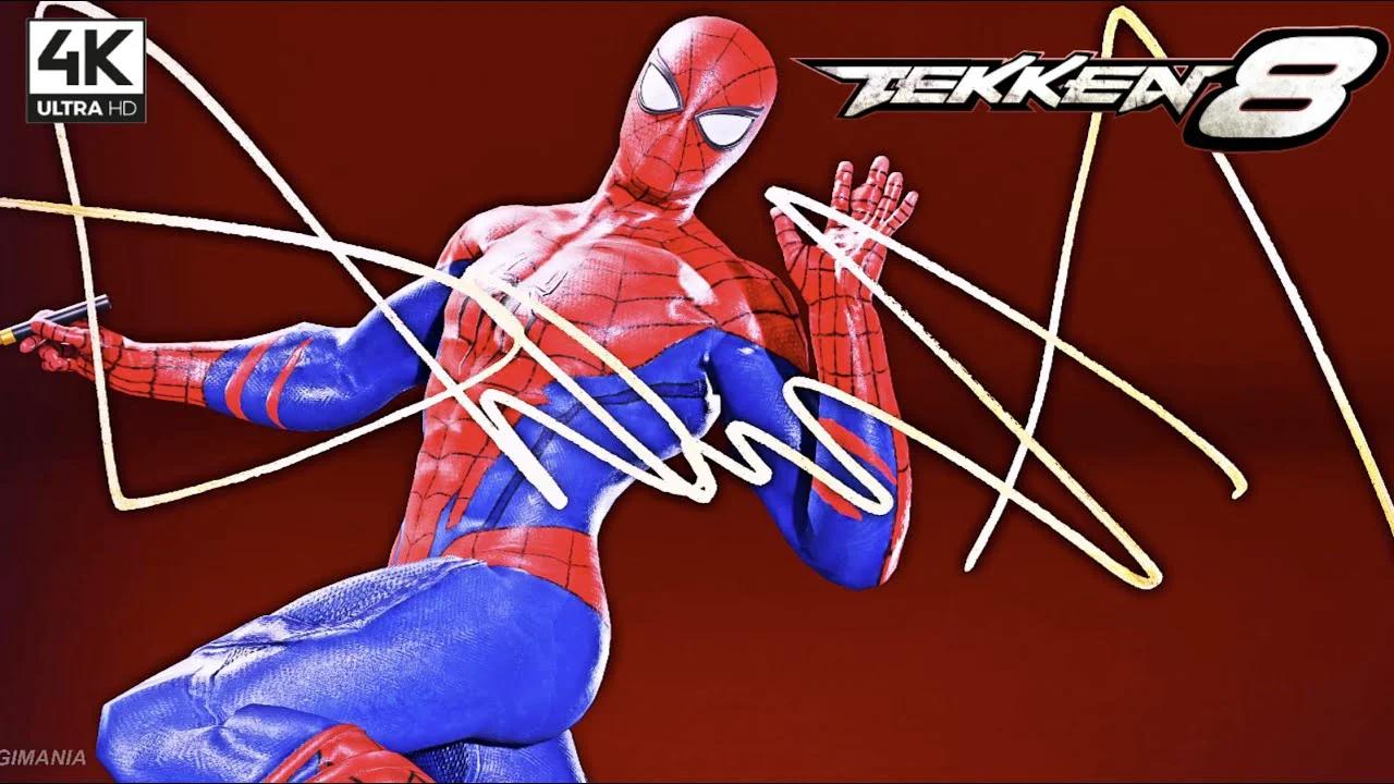 Spider-Man Azucena VS True Devil Form Reina 4K Ultra Hard Tekken 8 MOD ...