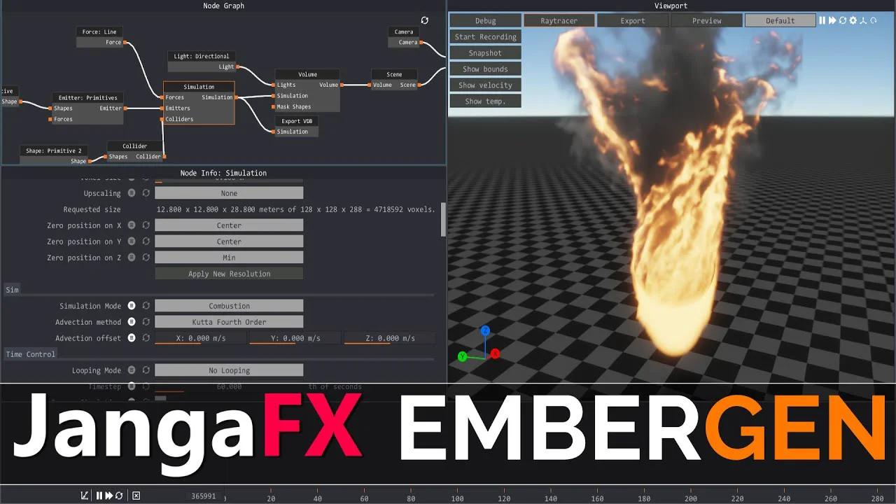 EMBERGEN -- Fluid Simulations for Games in REAL-TIME!