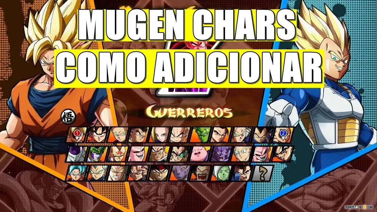 COMO ADICIONAR CHAR AO MUGEN TUTORIAL 2022