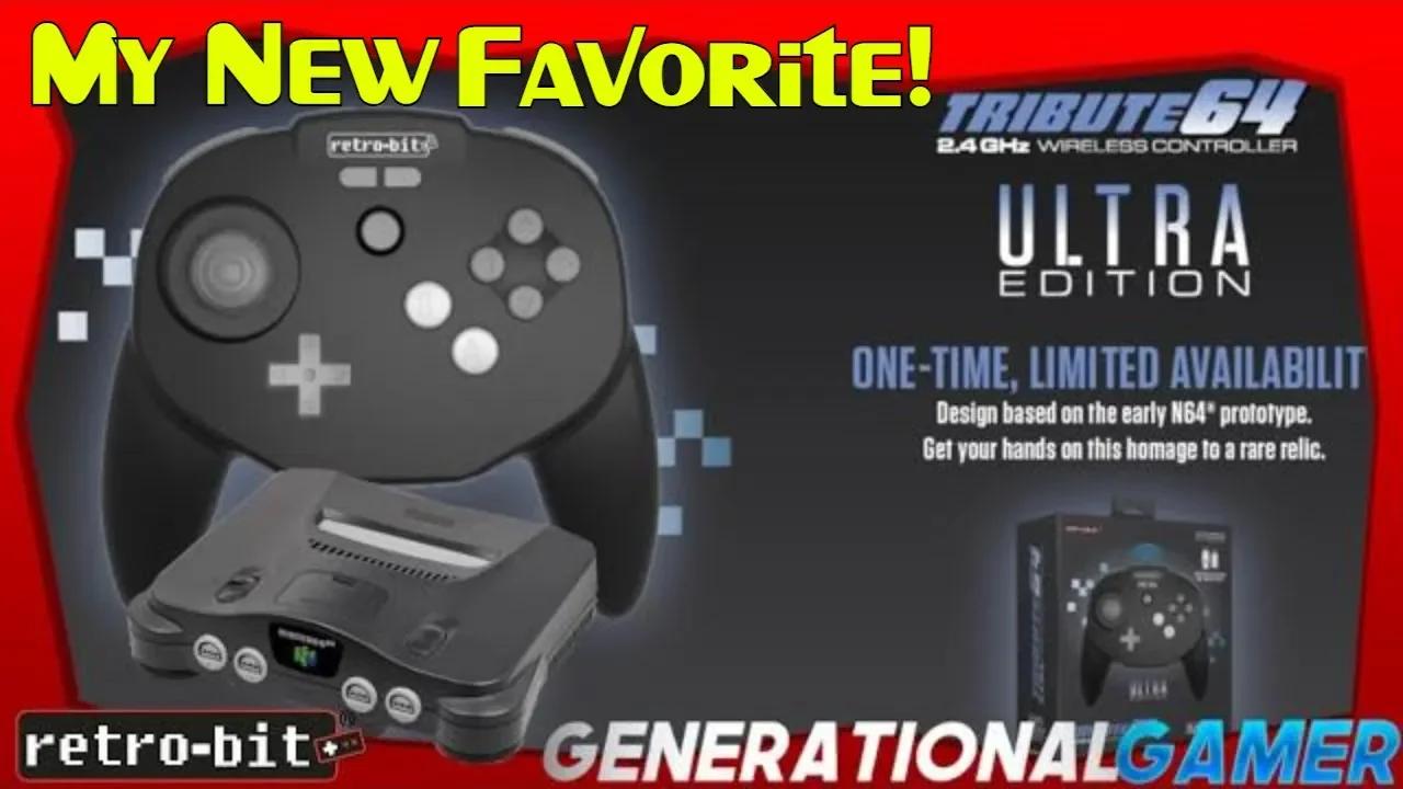 Retro-Bit Wireless Tribute 64 is my new favorite controller for N64 ...