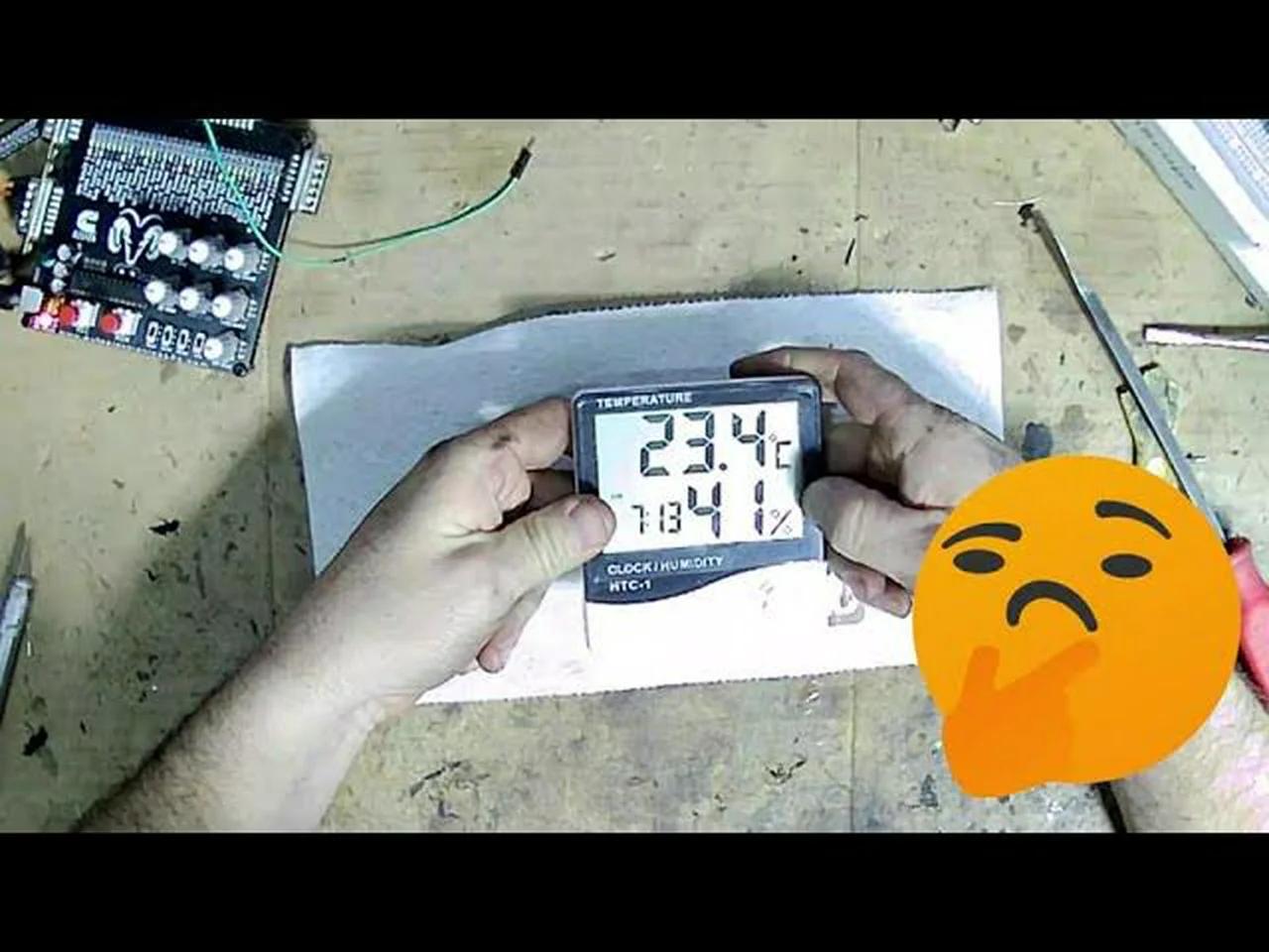 Temperature & Humidity Monitor Rescue: Repairing a Broken LCD Display