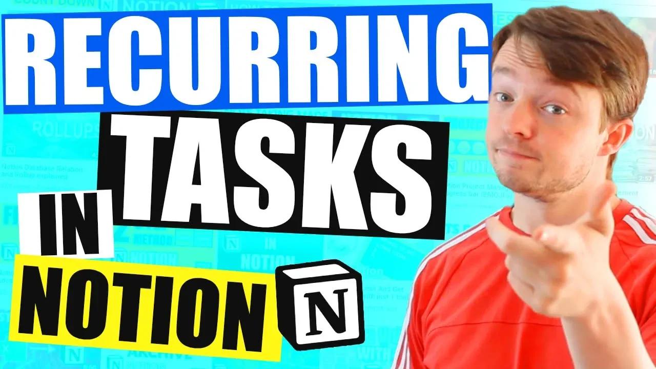 Notion: Recurring Tasks workaround