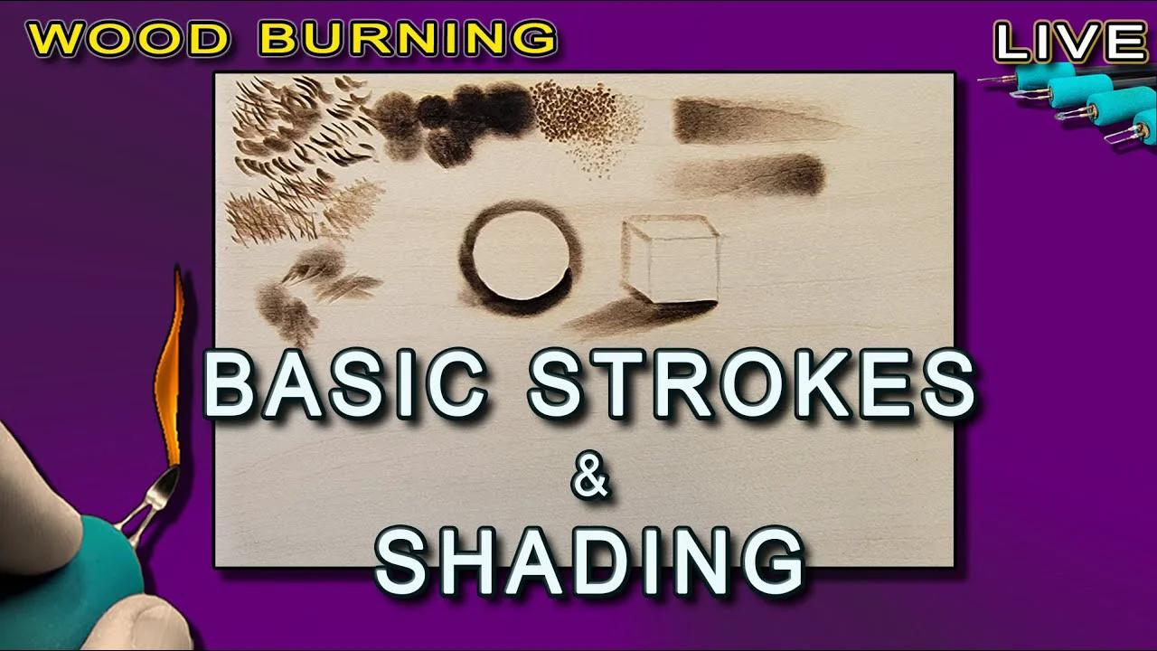 Pyrography (All Levels): Basic Strokes & Shading to Quickly Improve ...