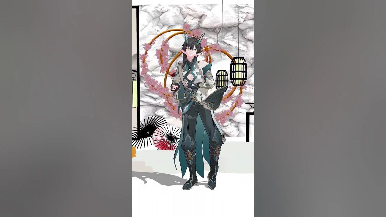 Dan Heng Imbibitor Lunae MMD #mmd #honkaistarrail # ...