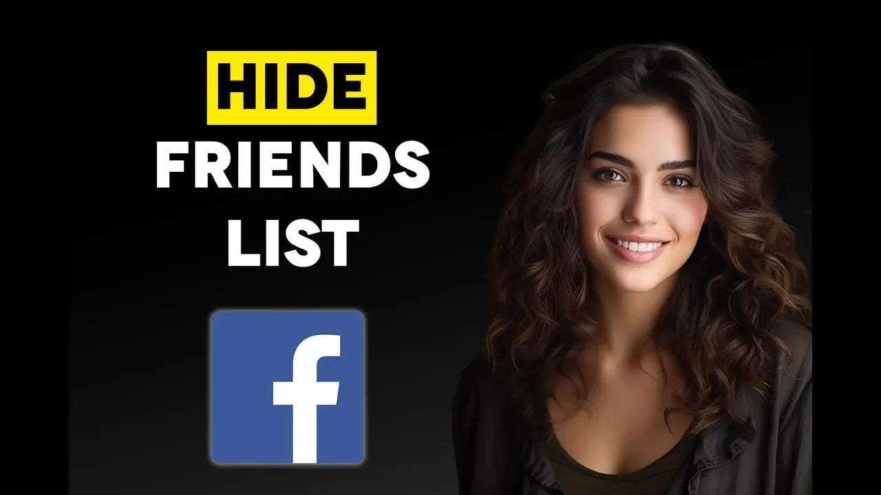 How to Hide Friends List on Facebook (2024)