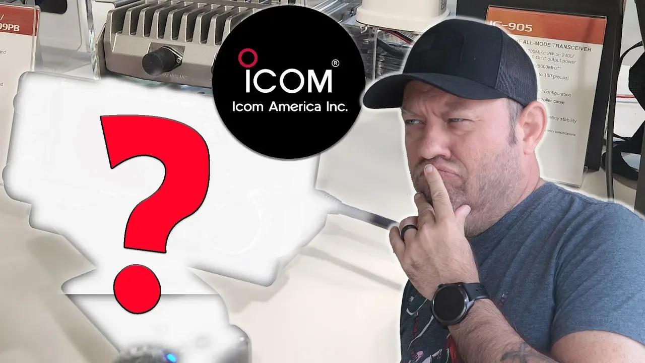 What IS the New Radio from ICOM at Hamvention 2024?