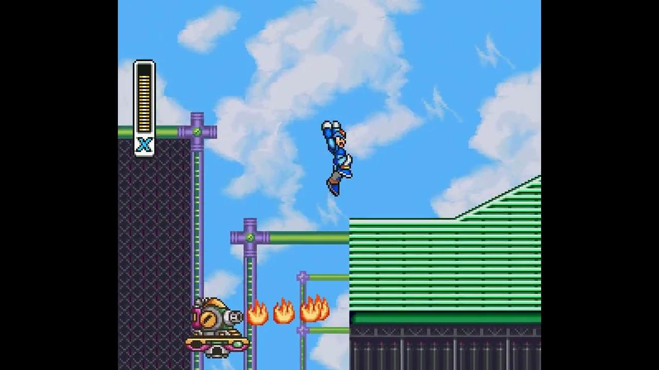 Mega Man X (SNES) - Storm Eagle