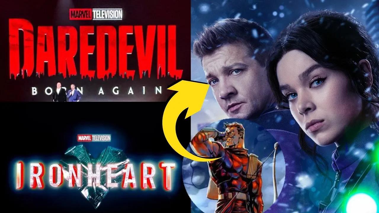 Daredevil Born Again New Logo Hawkeye Season 2 Inspired By The Raid ...