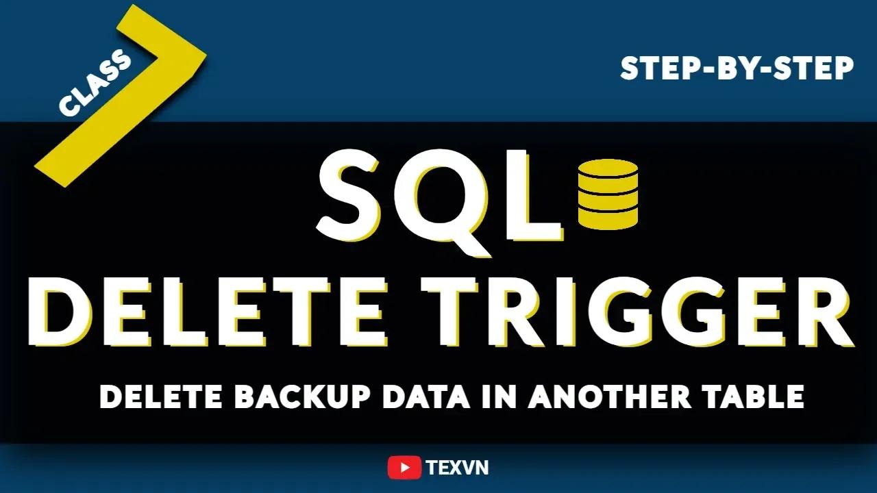 How To Create Delete Trigger In Sql Sql Tutorial Class 7 In اردوहिन्दी 5317