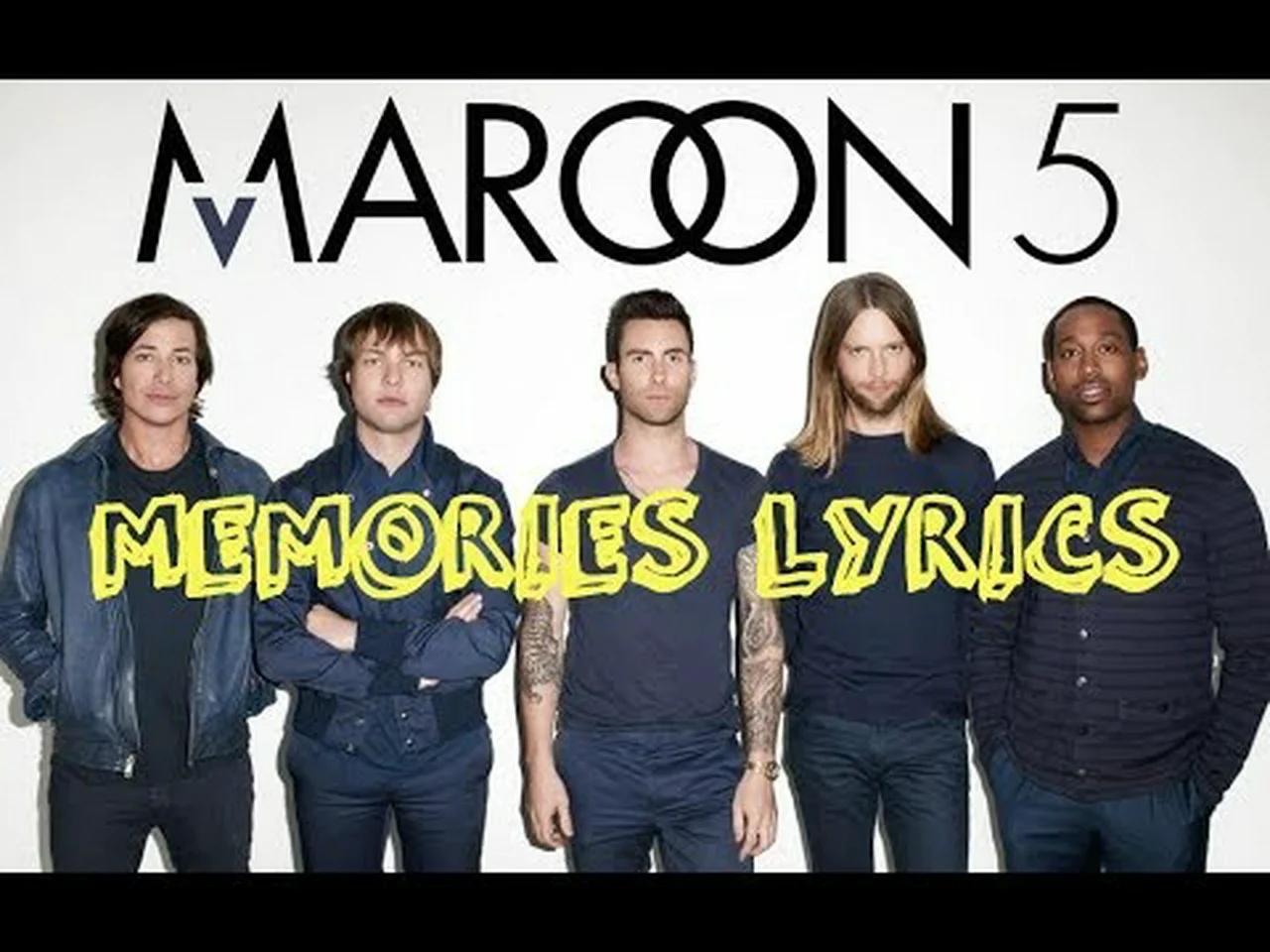 * Memories Maroon 5 * (Lyrics) || Full audio with Lyrics [Maroon 5]