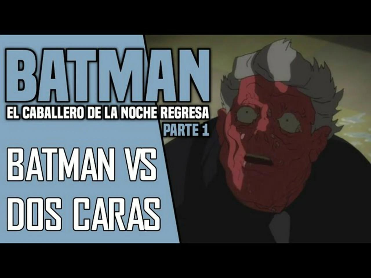 Batman vs Dos Caras - Batman: El Caballero de la Noche Regresa - Escena ...