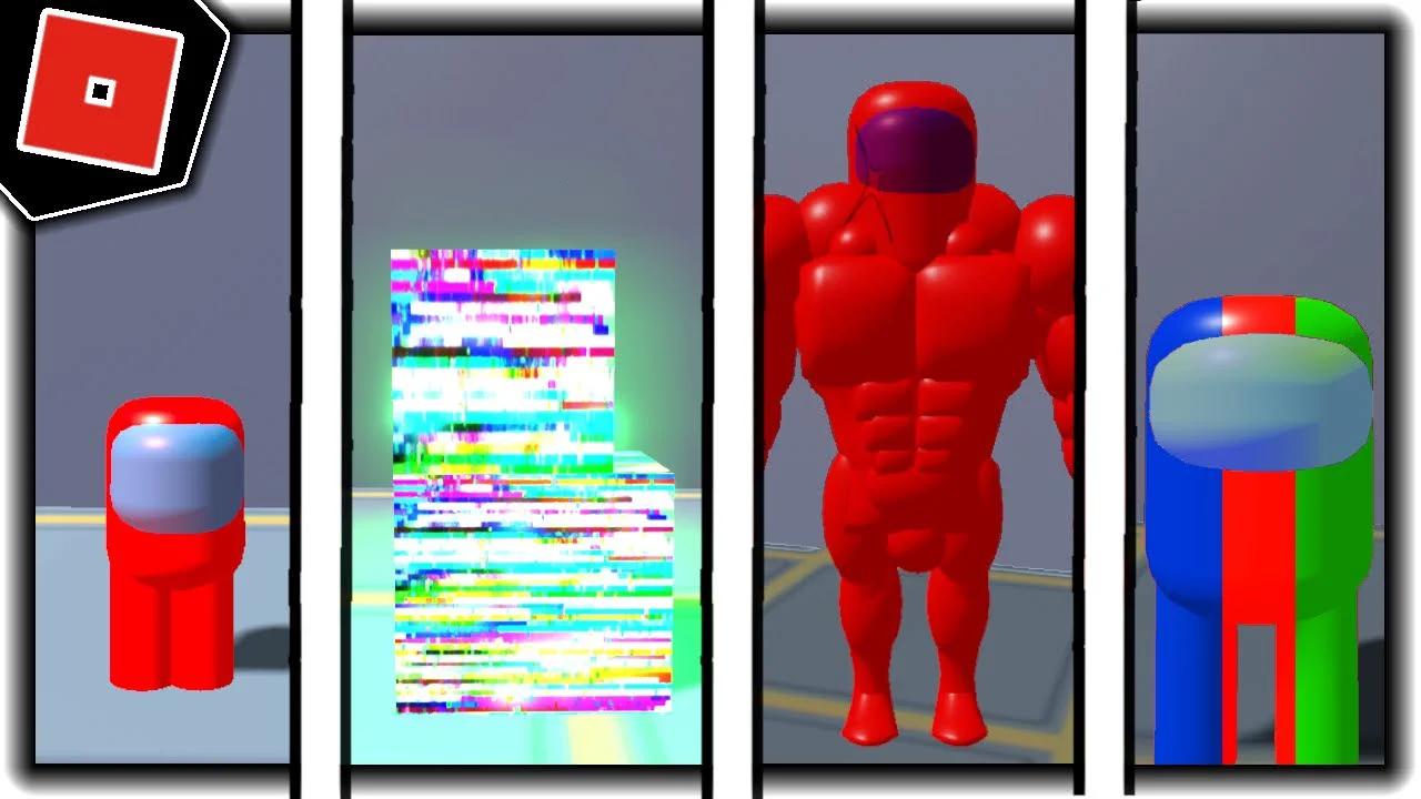 How to get ALL BADGES + BUFF CREWMATE MORPH/SKIN in AMONG US 3D REMAKE ...