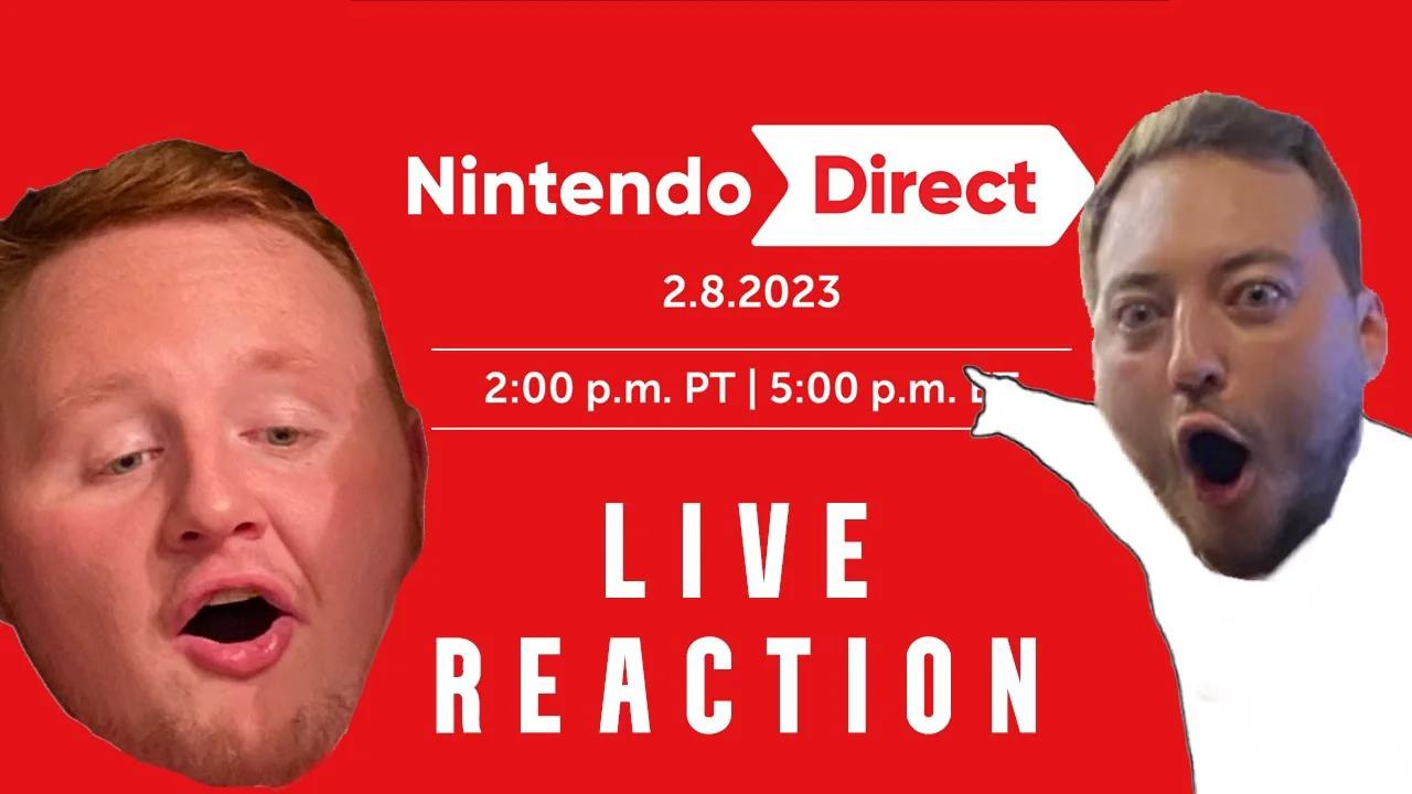 Nintendo Direct 2.8.2023 - Nintendo Switch | MK Ultra Money Live Stream REACTION