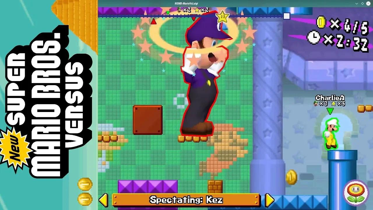 New Super Mario Bros. DS Versus Mode Remake - 1v1 Online Matches