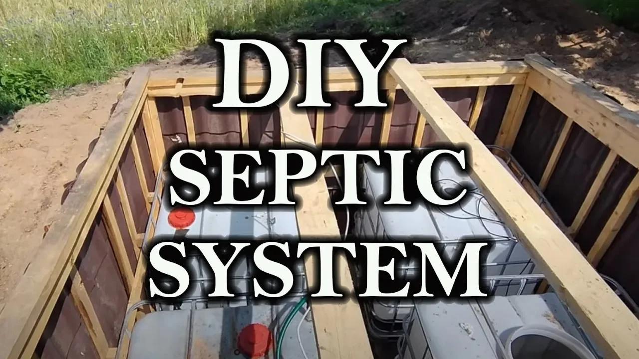 DIY Septic System Build: 5-Tank Setup with Vermicomposting & Bacterial ...