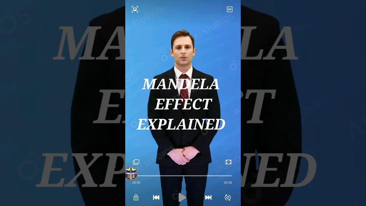 MANDELA EFFECT EXPLAINED IN UNDER 60 SECONDS.🧭👊 #TheRealtruth