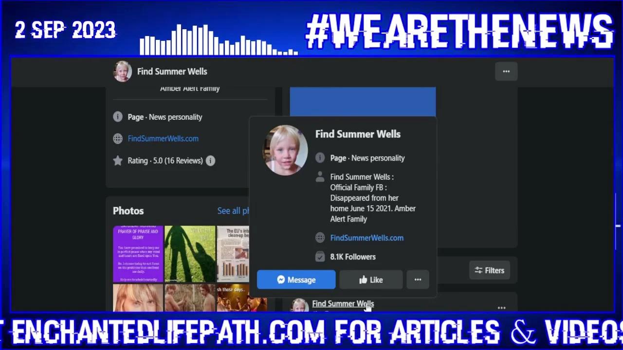 Is Tim Mullen Posting Illegal CA Content On Find Summer Wells Facebook ...