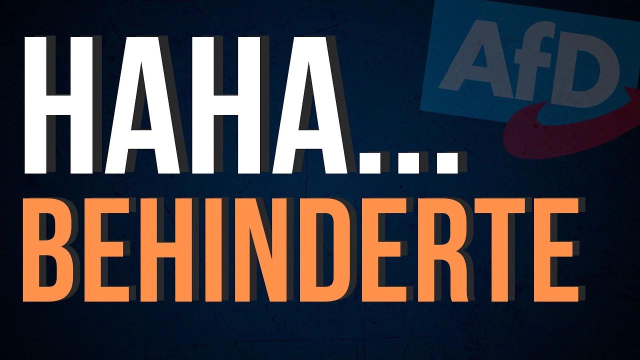 So krass hetzen AfD Fans gegen Menschen mit Behinderungen