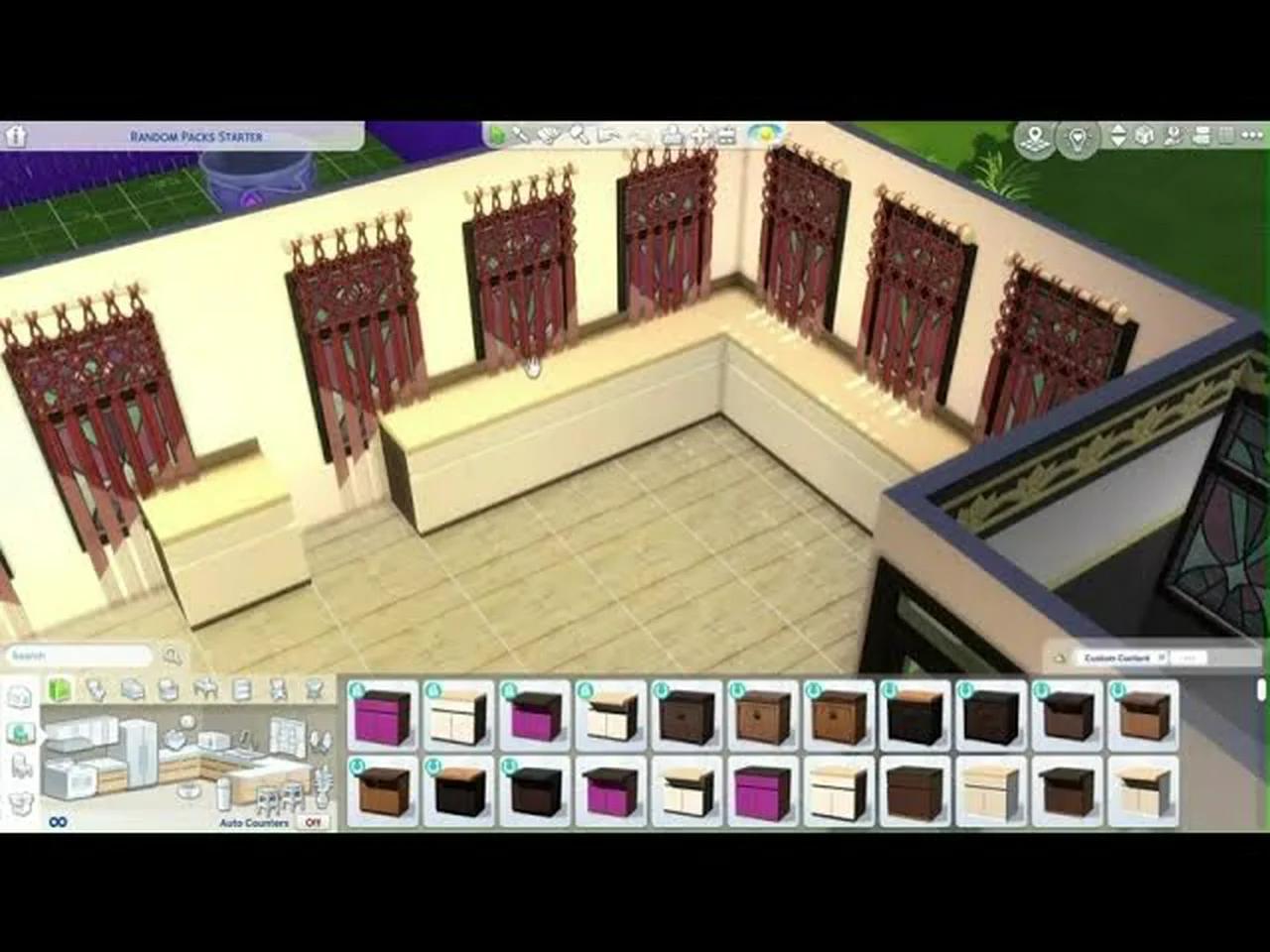 Renovating My Old Sims 4 Builds [#2: Random Packs Starter] [Pt 1]