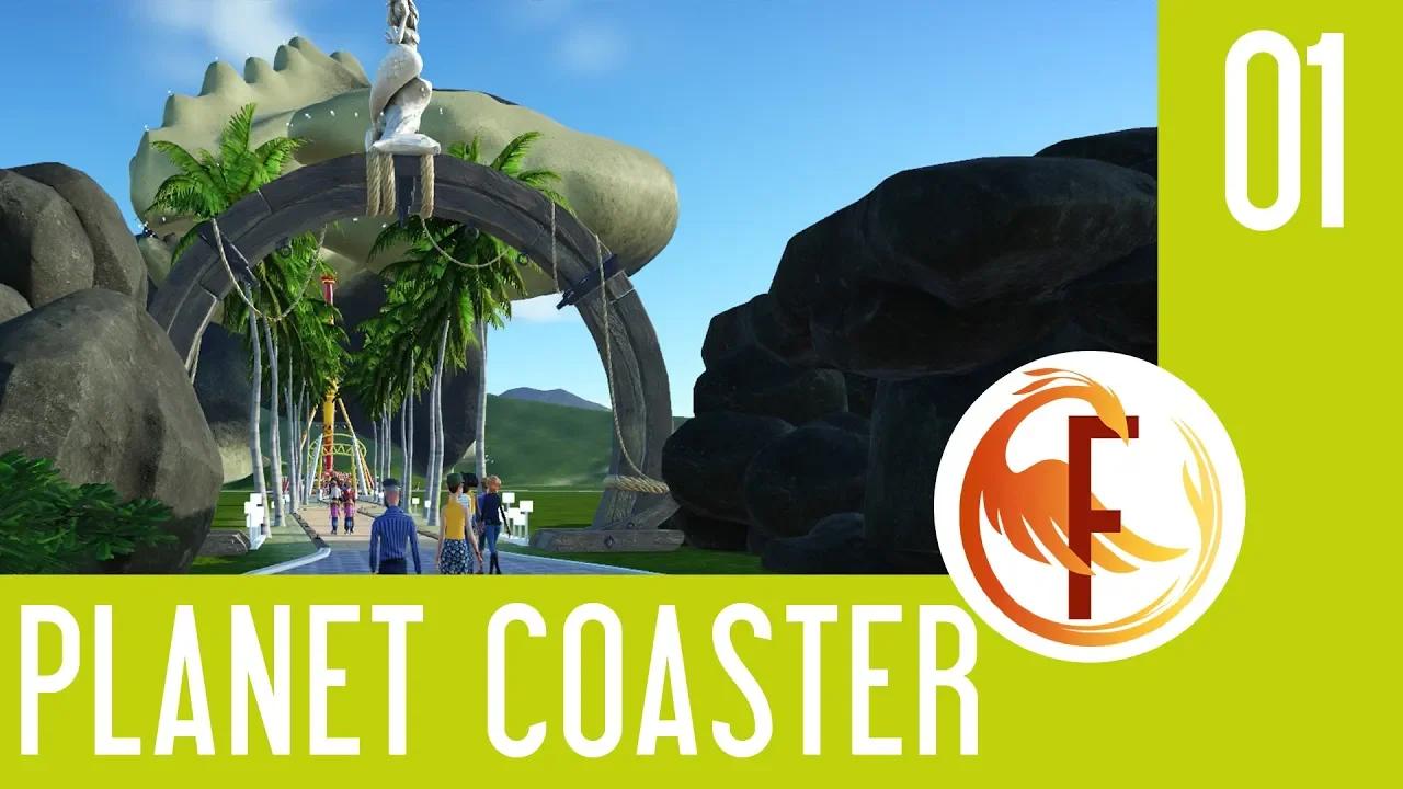 Planet Coaster Gameplay - Ep 1- PIRATE CASTLE - Lets Play Planet ...