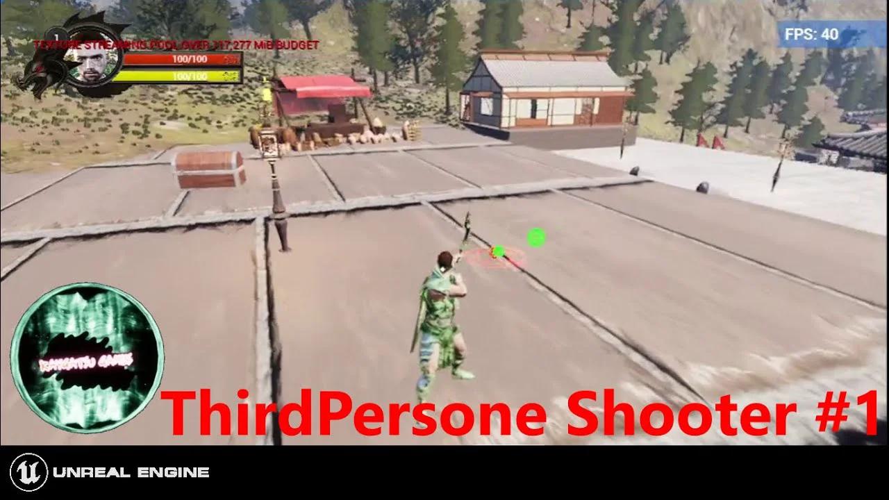 Tutorial Unreal Engine 5: Creando un Third Person Shooter #1 ( Rotacion Hueso al apuntar ) 🏹🕹️