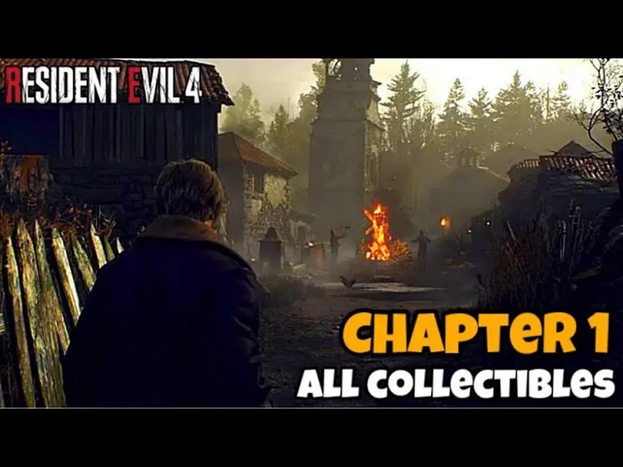 Resident Evil 4 Remake - Chapter 1 All Collectible Locations (Treasures, Castellans, Requests etc)