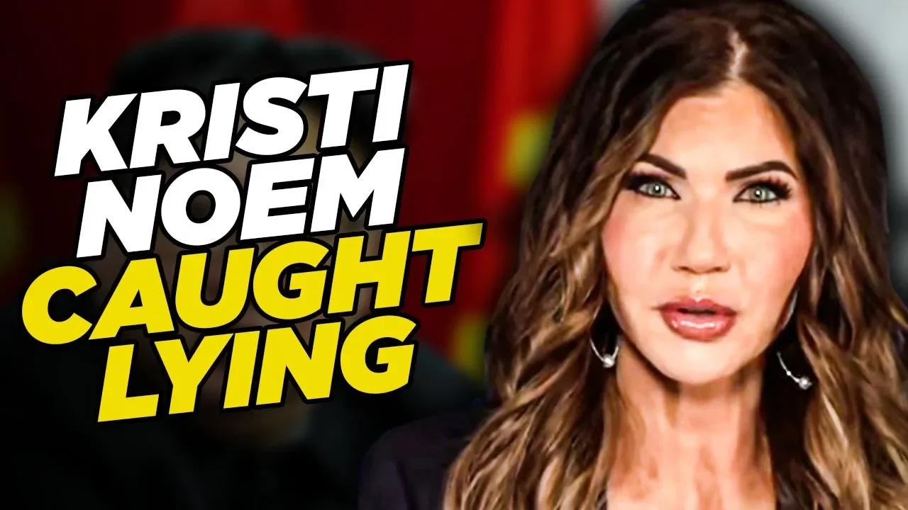 Kristi Noem's Career Is In A Freefall After Countless Lies Uncovered ...