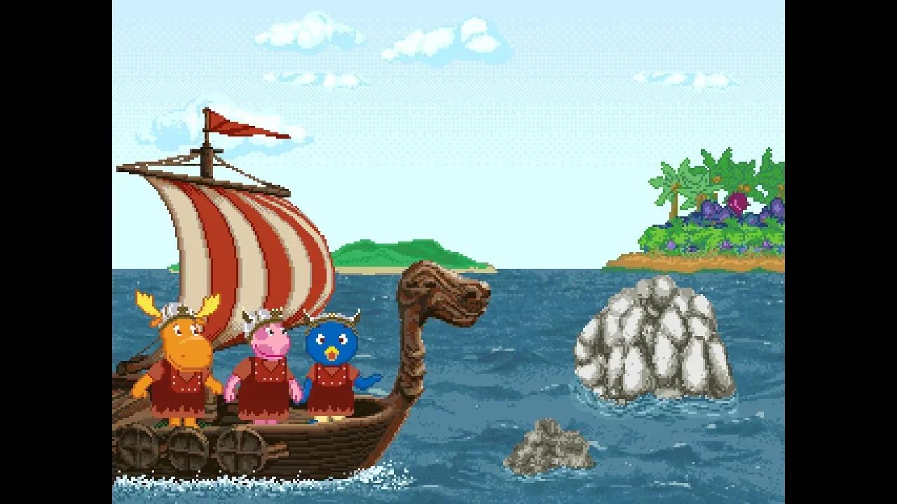V.Smile Game: The Backyardigans - Viking Voyage (2006 VTech)