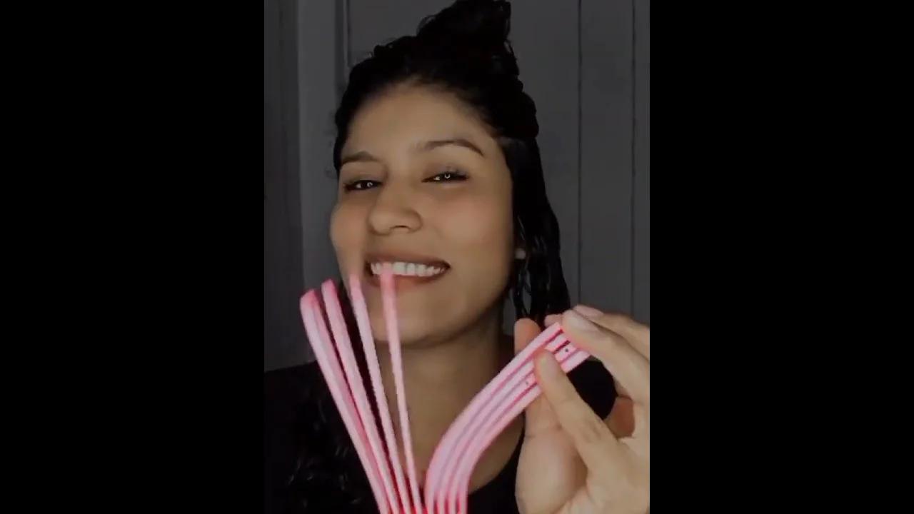 Cómo USAR Pinchos en CABELLO RIZADO para una Definición Impecable 😍😍〰️ ...